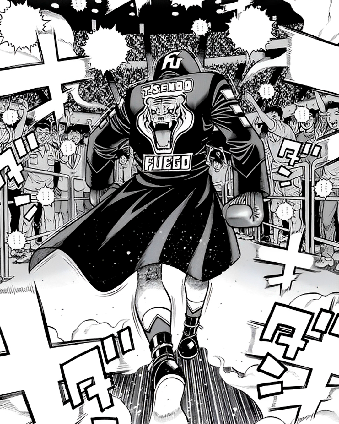 👕🧥 Takeshi Sendo "Fuego" (Hajime no ippo) – Zoldyck clothes